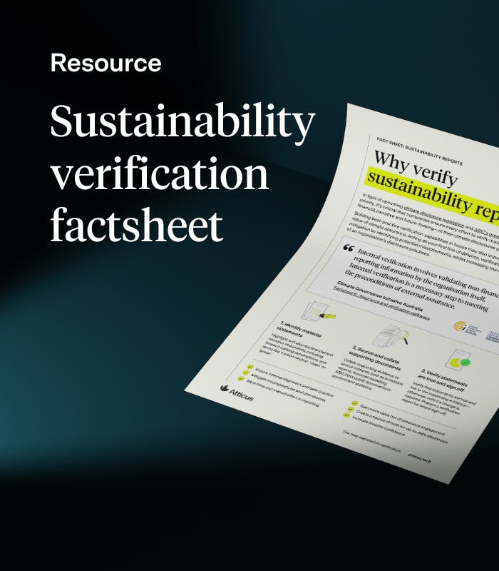 Verification & assurance: How to prepare for climate reporting - Atticus