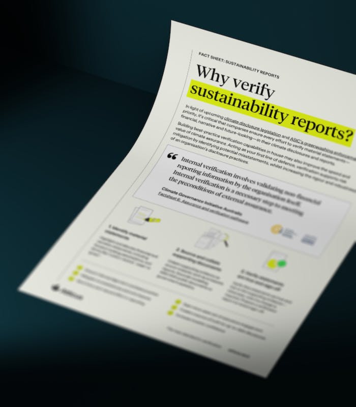 Verification & assurance: How to prepare for climate reporting - Atticus