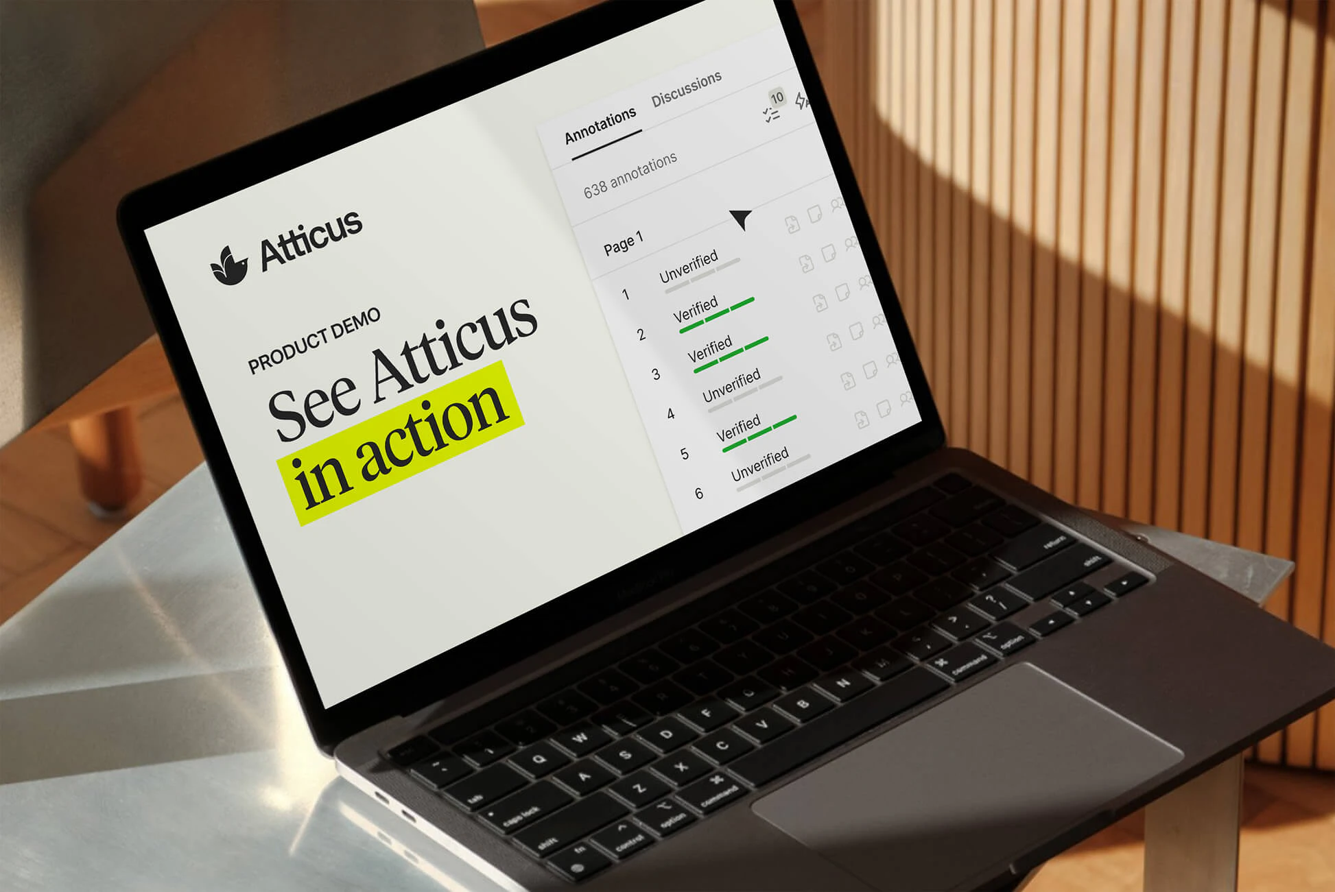 Atticus live demo